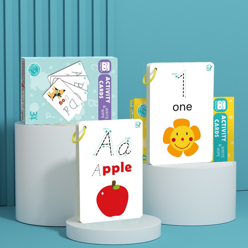 Flash Card Alphabet and Numbers Kad Imbas Nombor dan ABC Early Learning ...