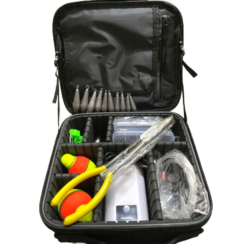 james bond bag Set combo aksesori Fishing Gear Storage Bag ...