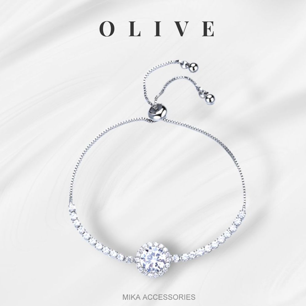 S925 Silver Adjustable Bracelet For Women | Gelang Tangan Perempuan ...