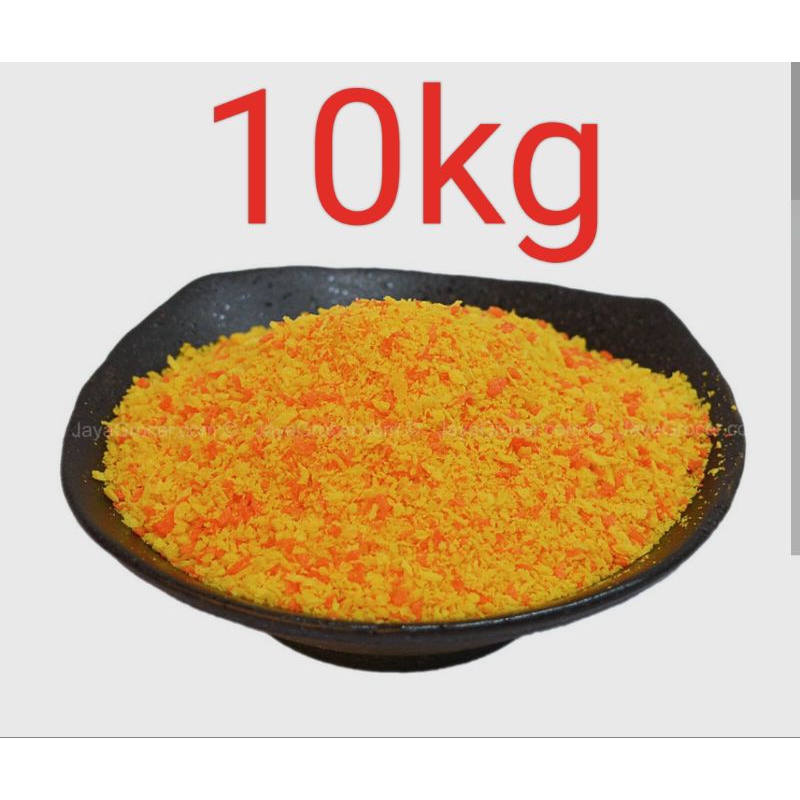 10kg Bread Crumb Golden Serbuk Roti Oren Breadcrumbs Bread Crumb ...