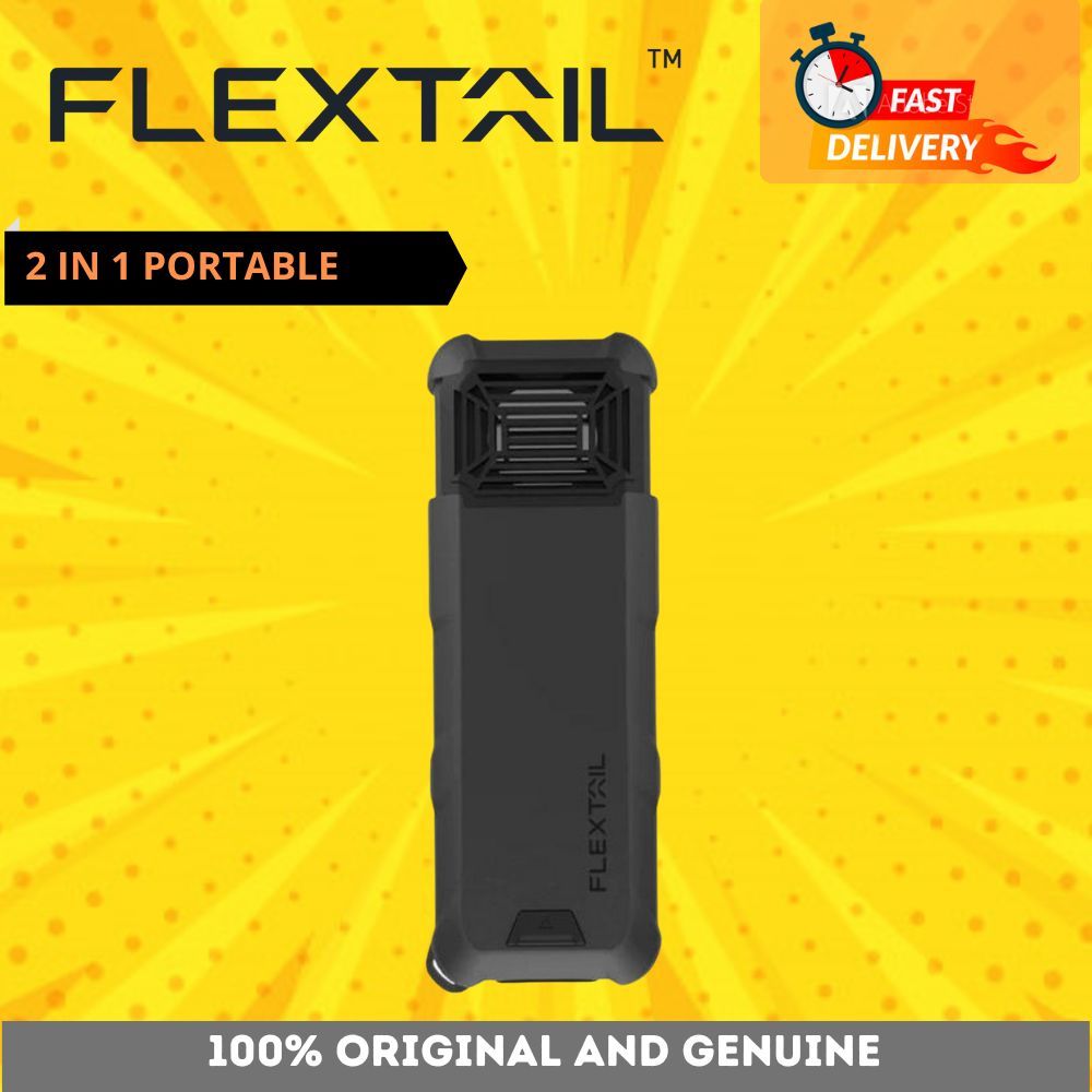 🔥100% ORIGINAL🔥 FLEXTAIL Max Repel S 2 IN 1 Portable and Rechargable Mosquito Repellent | Shopee ...