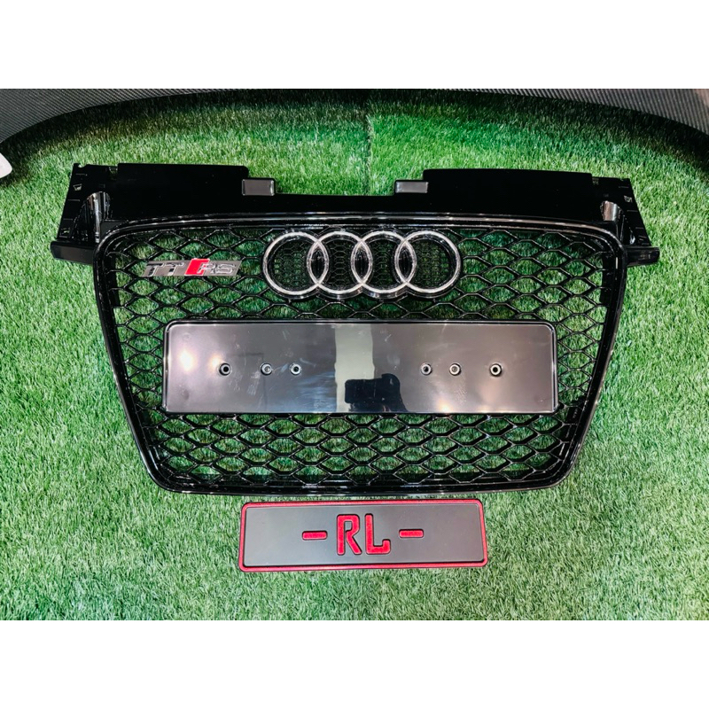 Audi TT TTRS RS MK2 chrome edition front grill grille sarung front logo ...