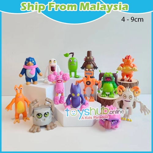 13Pcs/Set Game My Singing Monsters Action Figure Toy PVC Model Doll ...