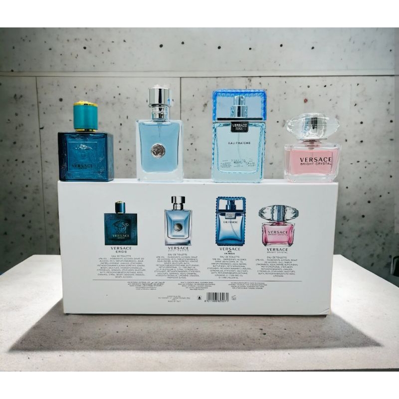 Versace Mini Perfumes Gift Set 4 In 1 Minyak wangi untuk lelaki ...