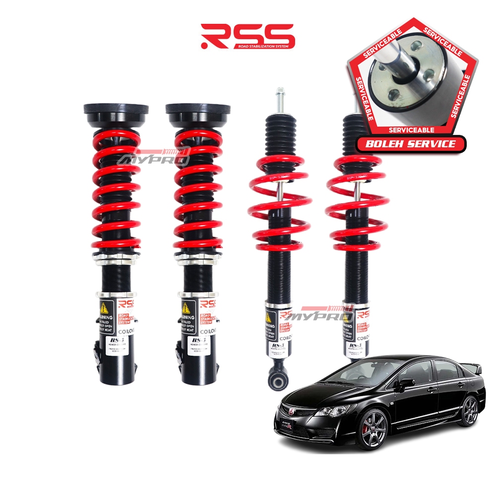 RSS Road Stabilization System Adjustable Absorber Suspension for Honda ...