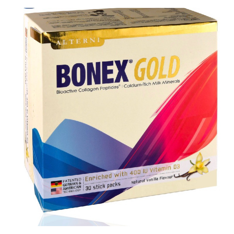Bonex Gold Vanilla (30 Sachets) | Shopee Malaysia