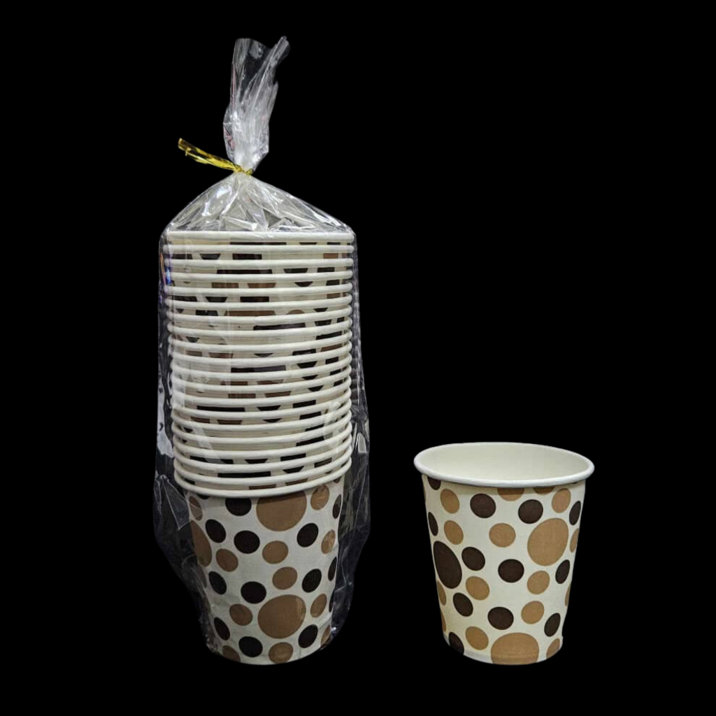 (20pcs±) 7oz Disposable Paper Cup 200ml / Printed Party Drink Cup ...
