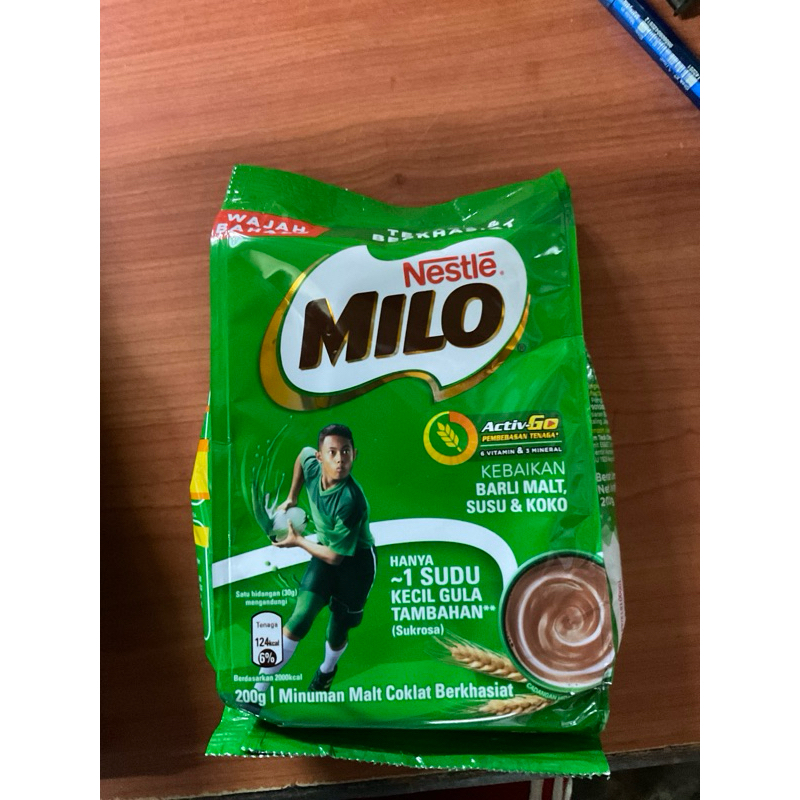 Nestlé Milo Soft Pack (200g/400g/1kg/2kg) | Shopee Malaysia