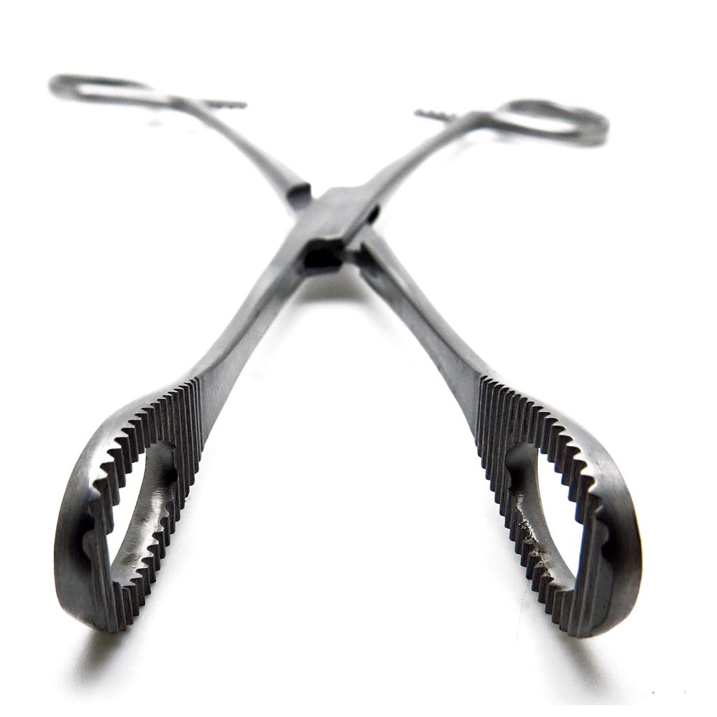 Sponge Holding Forceps Looping Jaws Surgical Instrument Gynecology ...