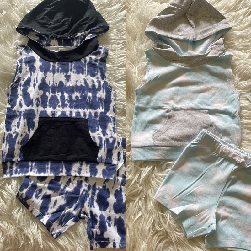 Playset sleeveless hoodie PL Baby 3-24m | Shopee Malaysia