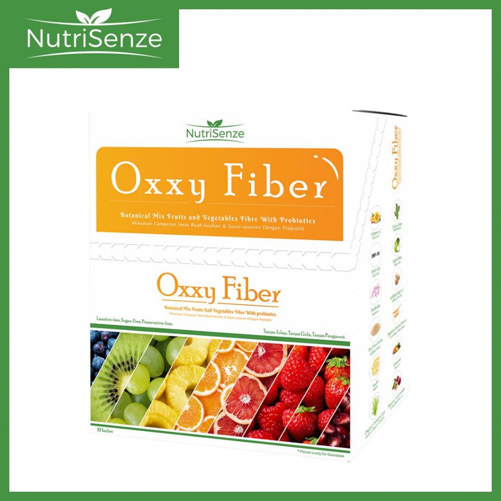Nutrisenze Oxxy Fiber (Passion Fruit) 15gm 10's | Shopee Malaysia