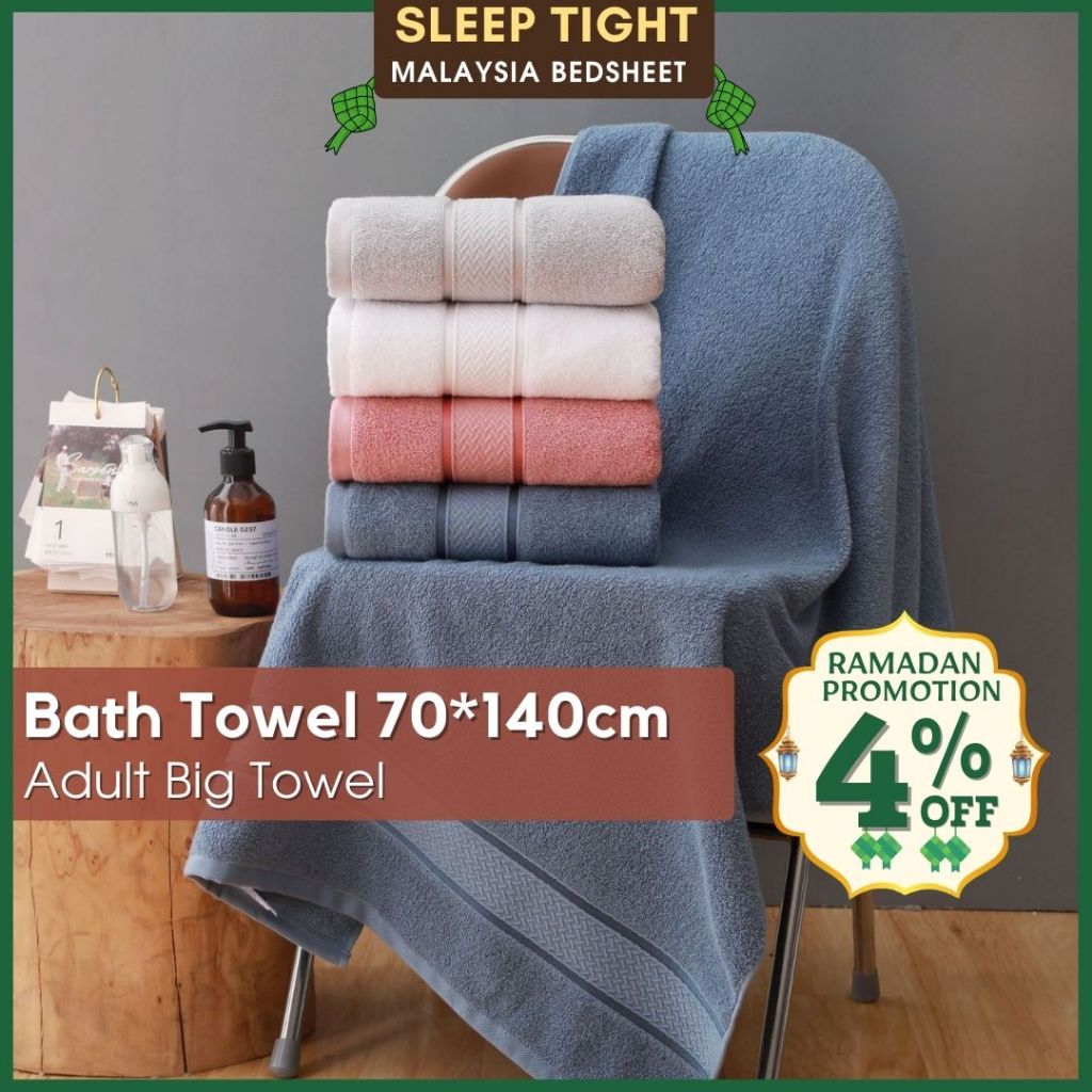 Ready Stock Tuala Besar Hotel Bath Towel Absorbent Water High Quality ...