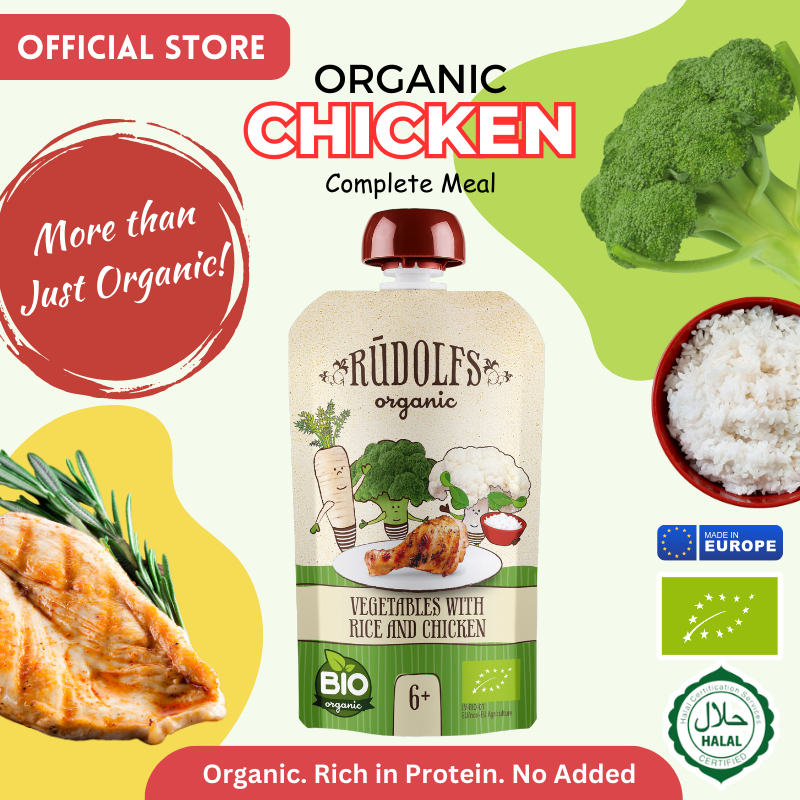 [HALAL] Rudolfs Organic Premium Baby Puree Ready to Eat – VEGETABLES ...