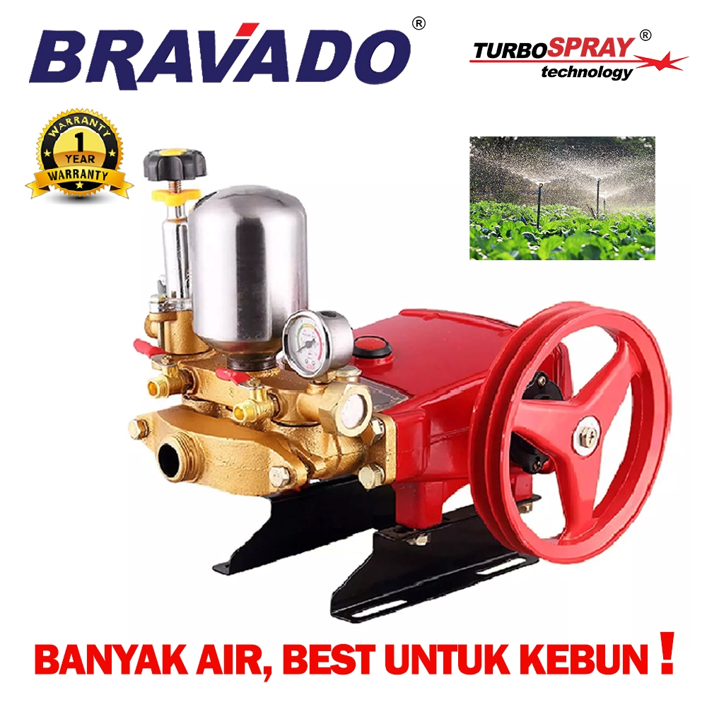 BRAVADO TurboSpray® PLUNGER PUMP High Pressure Power Sprayer | Washer ...