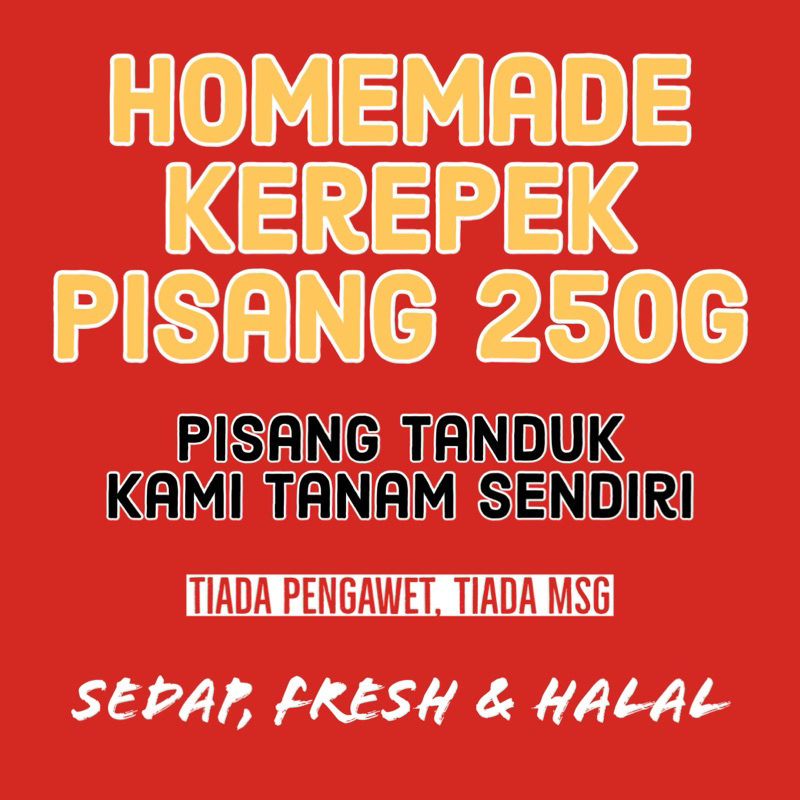 Homemade Kerepek Pisang Tanduk 250g | Banana Chips | Doorgift | Kenduri ...