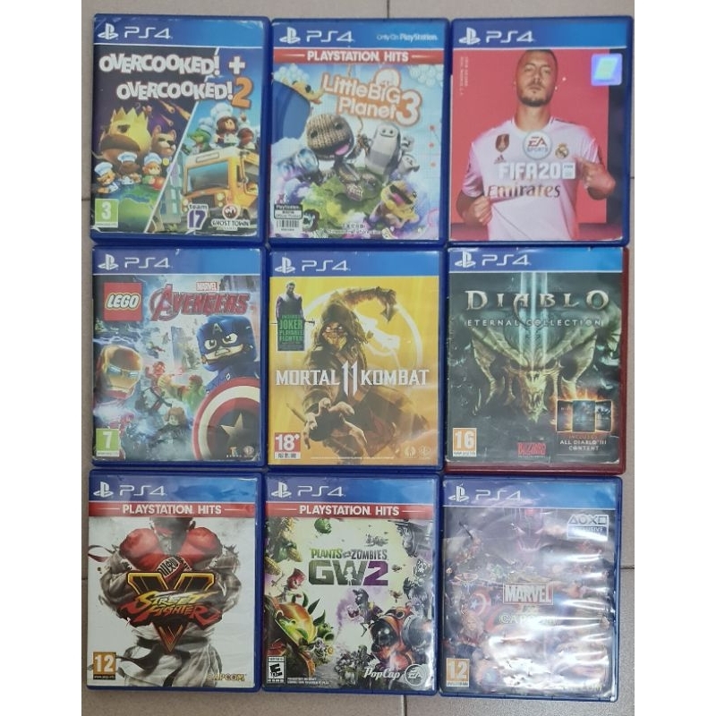 Cheap PS4 used games(physical CDs) | Shopee Malaysia