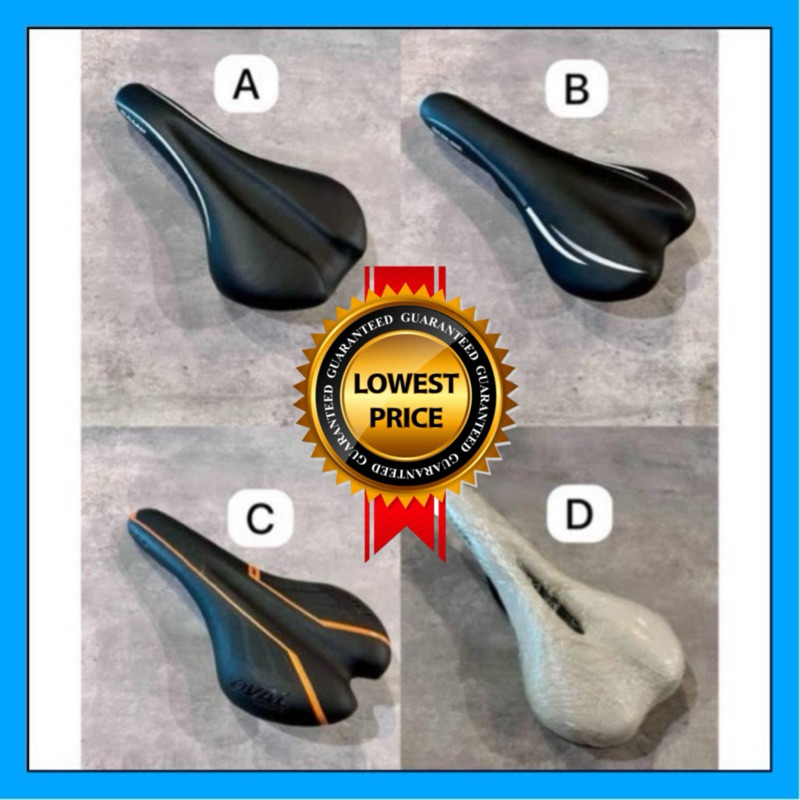 Seat Saddle MTB Road Mountain Bike Seat Racing PU Breathable Seat ...
