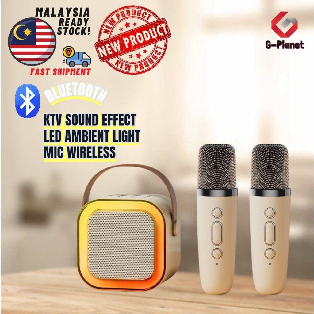 (Upgraded) K12 wireless karaoke speaker wireless portable mini speaker ...