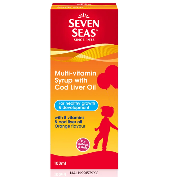 SEVEN SEAS MULTIVITAMIN SYRUP 100ML | Shopee Malaysia