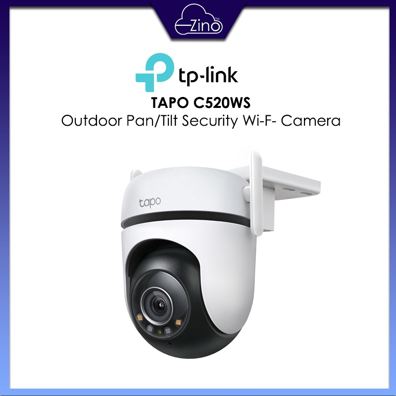 TP-LINK TAPO C520WS Outdoor Pan/Tilt Security Wi-Fi Camera | Shopee ...