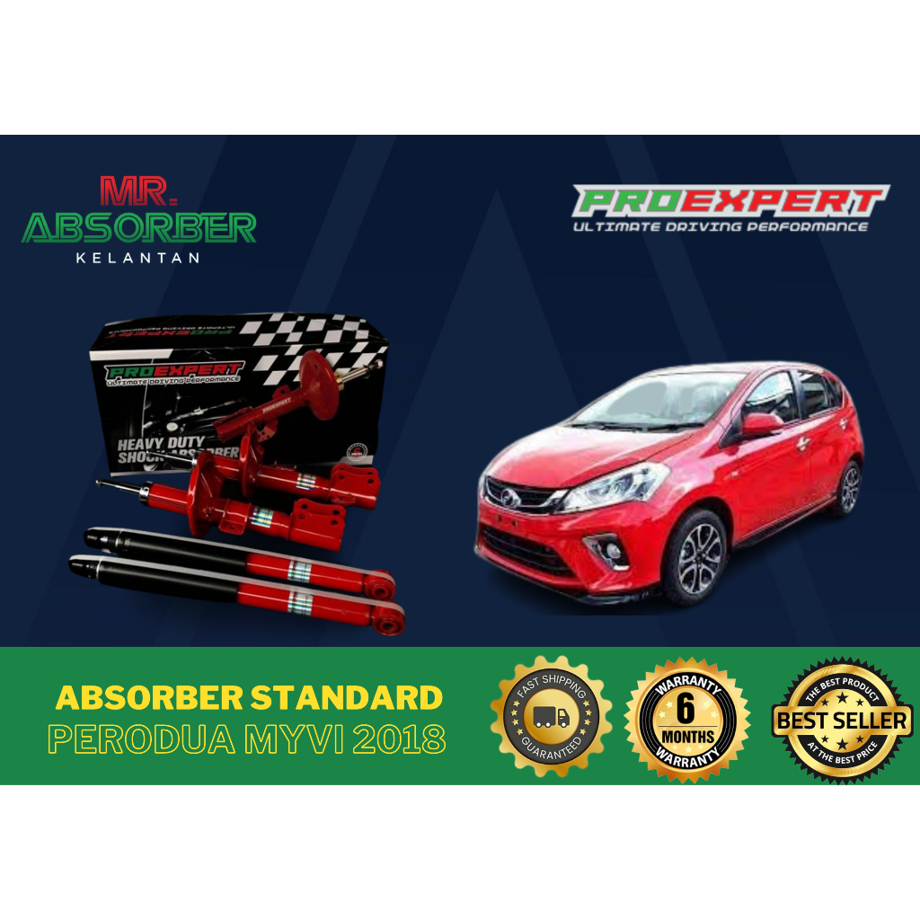 ABSORBER PRO EXPERT PERODUA MYVI NEW MODEL 2018-2024 SET | Shopee Malaysia