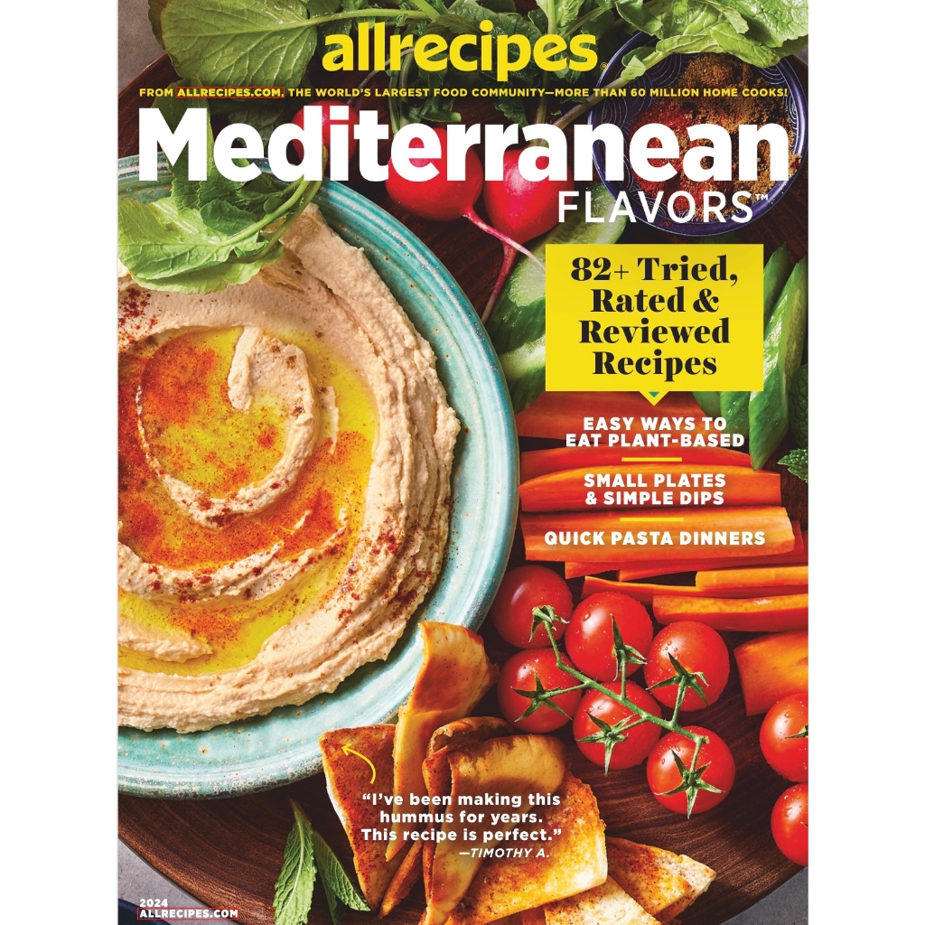 (eMagazine PDF) Allrecipes – Mediterranean Flavors 2024 | Shopee Malaysia