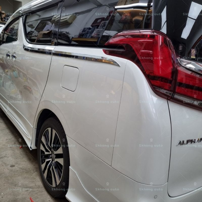 toyota Alphard vellfire anh30 2015-2020 side door trim garnish ...