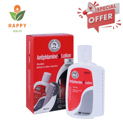 [ Exp 5/2026 ] YUHAN ANTIPHLAMINE S LOTION WITH ROLLER 100ml | Shopee ...