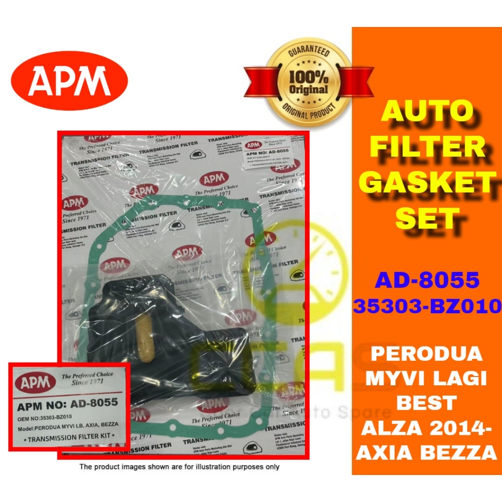 APM Auto Filter Perodua Myvi Lagi Best 1.3 1.5 Alza 2014 > Axia, Bezza ...