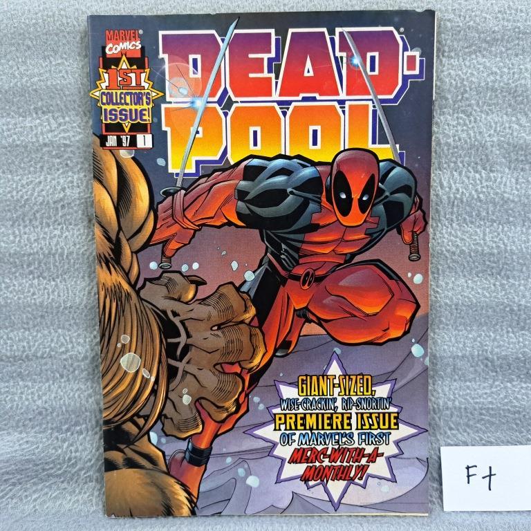 Deadpool #1 (1st Series) Marvel Comics (FIRST Issue) X-Men (Key Issue ...
