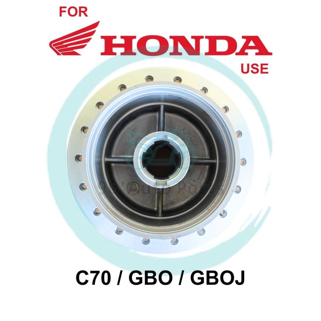 MOTOR HONDA CUB C70 Z C70Z GBO J GBOJ FRONT HUB BUYONG FRONT HUB BUYUNG DEPAN GANTANG RIM SPOKE ...