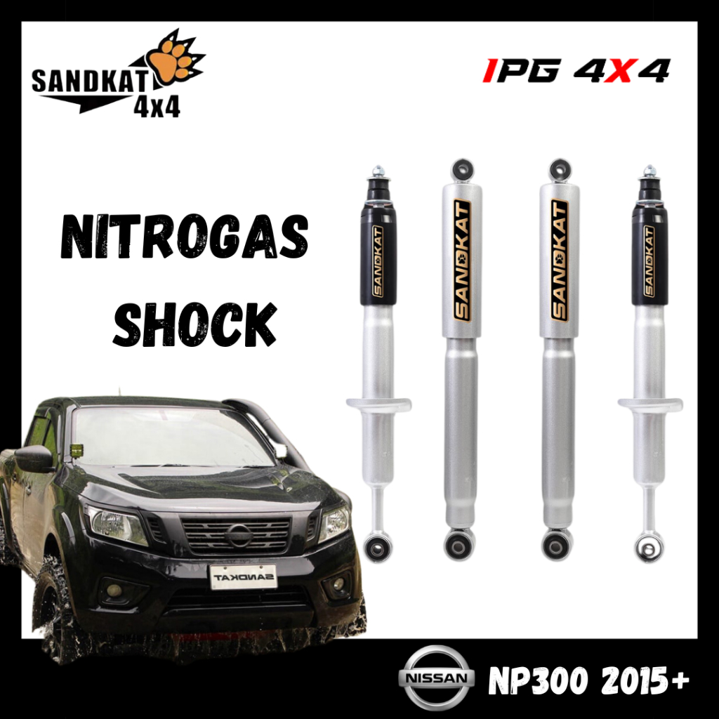 Nissan Navara NP300 Absorber Nitrogas Shock Absorber Front Rear ...