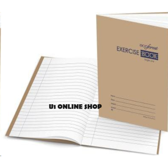 Buku Latihan / 80 Exercise Book 10's/pkt ( medium square, 76 muka ...