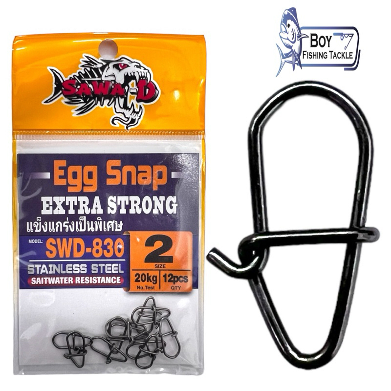 SAWA-D Egg Snap Stainless Steel SWD-830 SAWA D | Shopee Malaysia