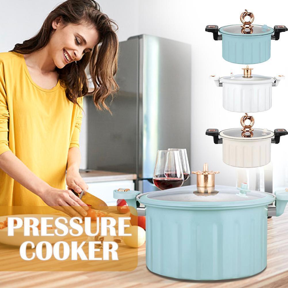 10L Non-Stick Micro Pressure Pot RomaStyle Multifunction Stew Pot ...