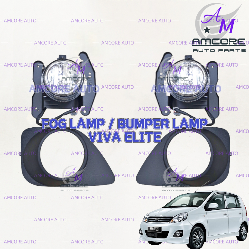 PERODUA VIVA ELITE - FOG LAMP / BUMPER LAMP / FLOG LAMP | Shopee Malaysia