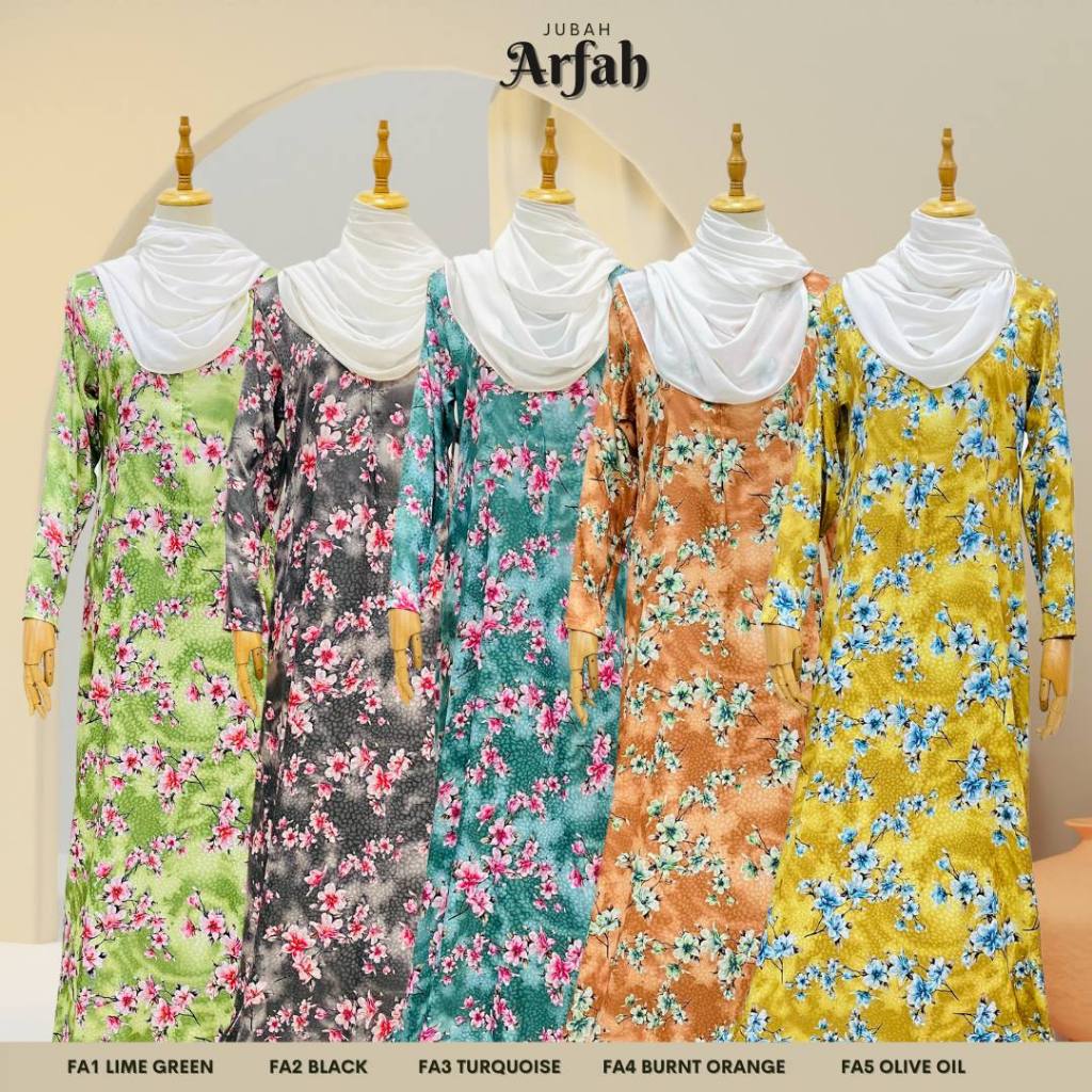 [ RESTOCK ] JUBAH ARFAH by GEROBOK AKHWAT - PLUS SIZE, JACQUARD, ZIP BF ...
