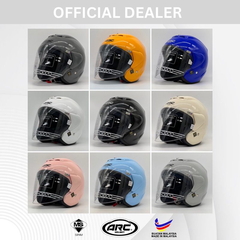 ARC Ritz [Special Colour] Edition Helmet | Shopee Malaysia
