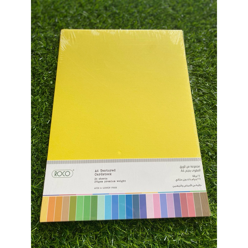 A4 Textured Cardstock 24 Sheets (216gsm) | Shopee Malaysia