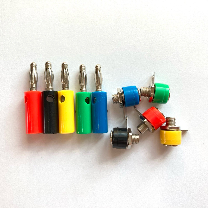 4mm Lantern Banana Plug Banana Socket Musical Speaker Cable Wire Pin ...