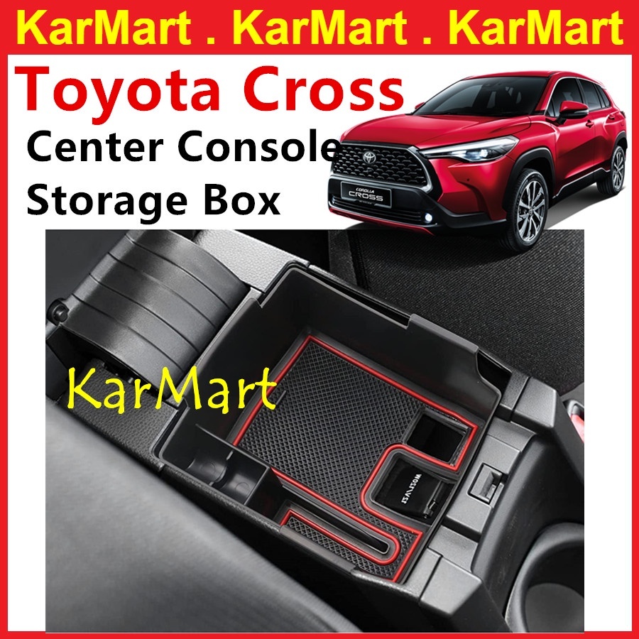 Toyota Cross Car Accessories Armrest Box Storage Central Storage Coin ...