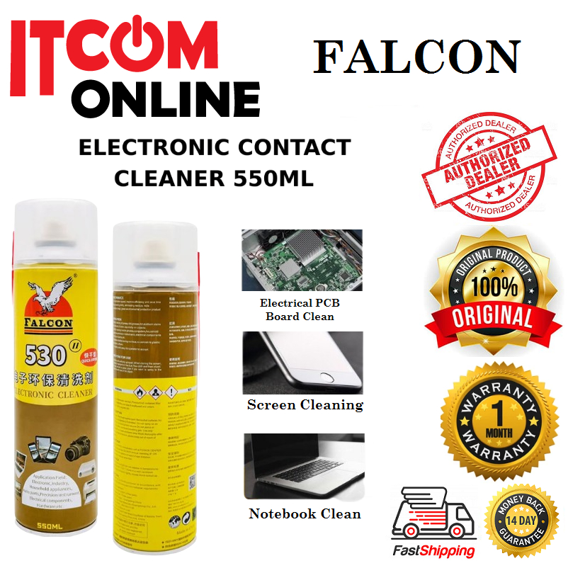 FALCON ELECTRONIC CONTACT CLEANER 550ML (FC-530) | Shopee Malaysia