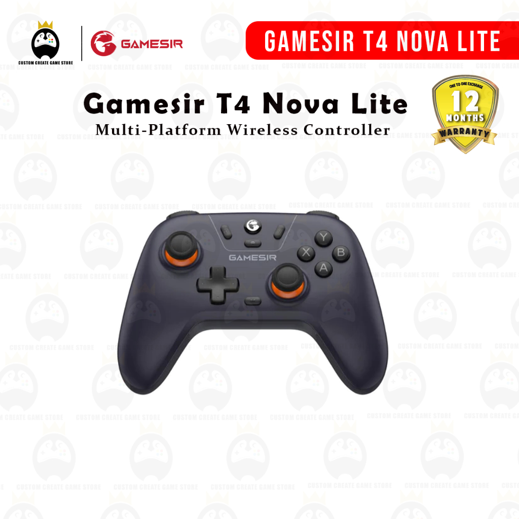 Gamesir T4 Nova Lite Multi-Platform Wireless Game Controller Hall ...