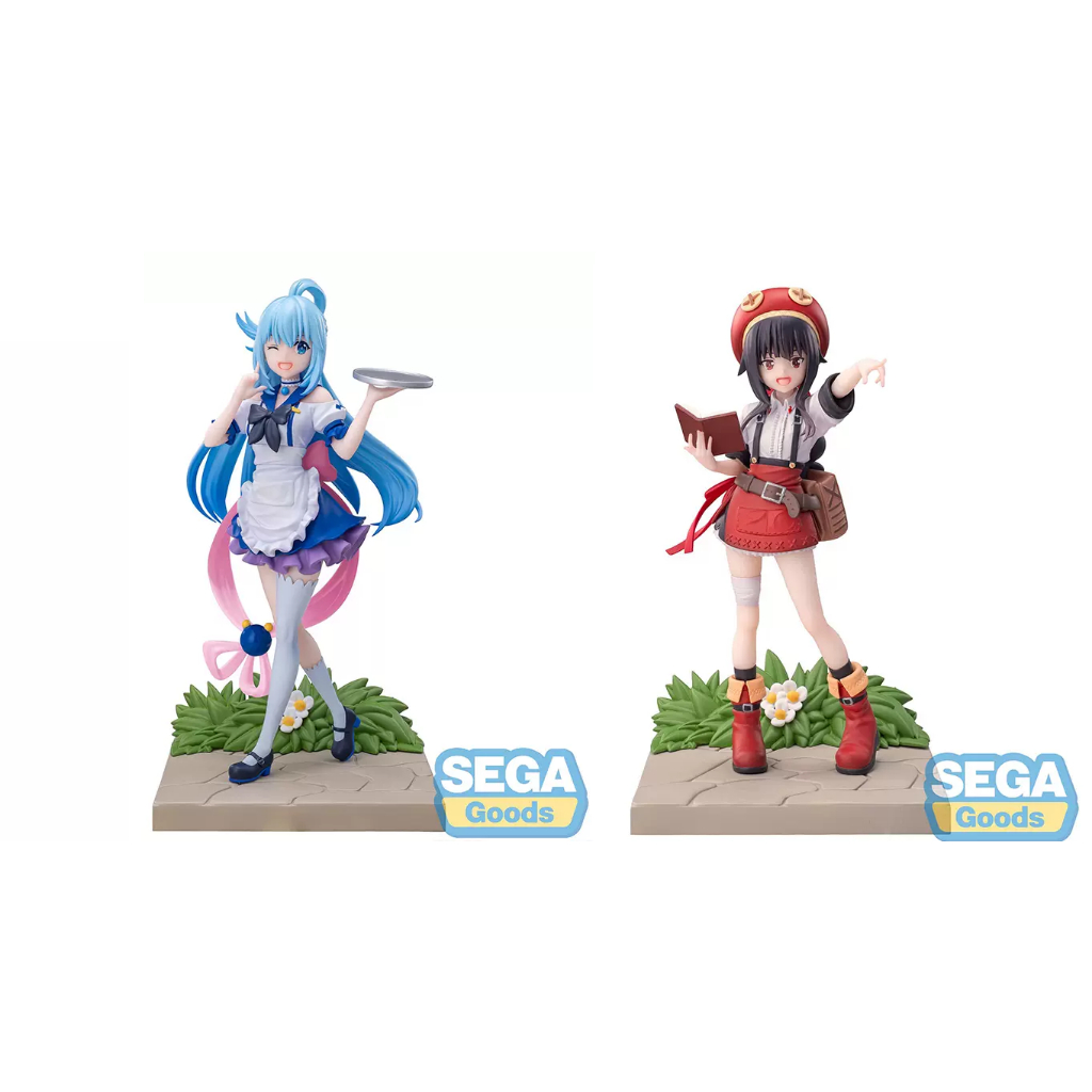 READY STOCK Sega Konosuba Season 3 Luminasta Aqua & Megumin Prize ...