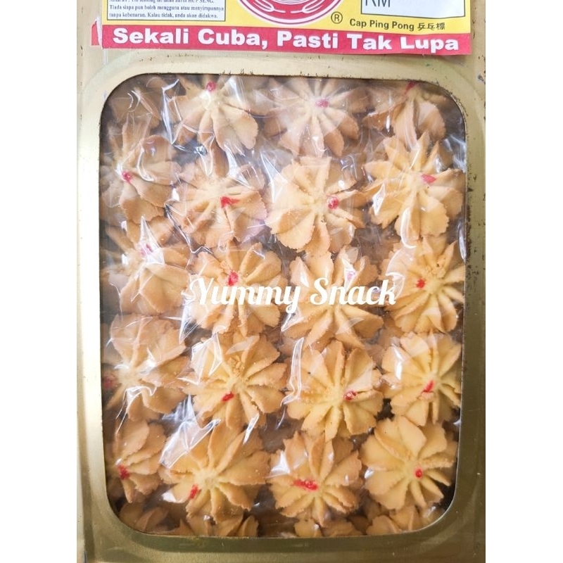 Semperit Bunga Butter Handmade Cookies Hari Raya | Shopee Malaysia