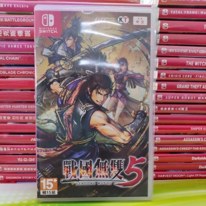 Switch used games sengoku musou 5 chinese version | Shopee Malaysia