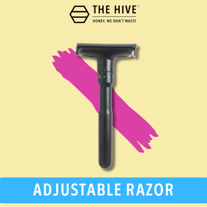 The Hive Adjustable Double Edge Safety Shaving Razor (Without Blade ...