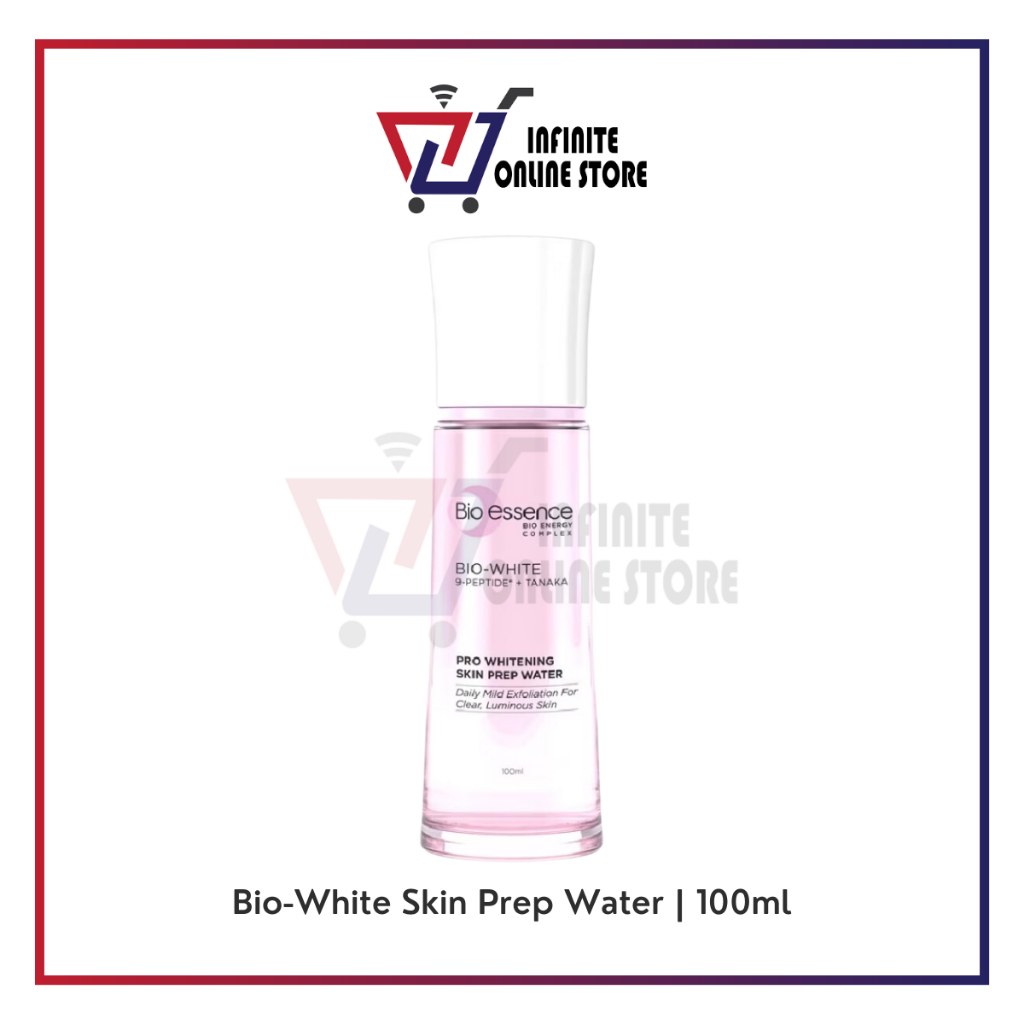 BIO-ESSENCE Bio-White 9-Peptide + Tanaka Pro Whitening Skin Prep Water ...