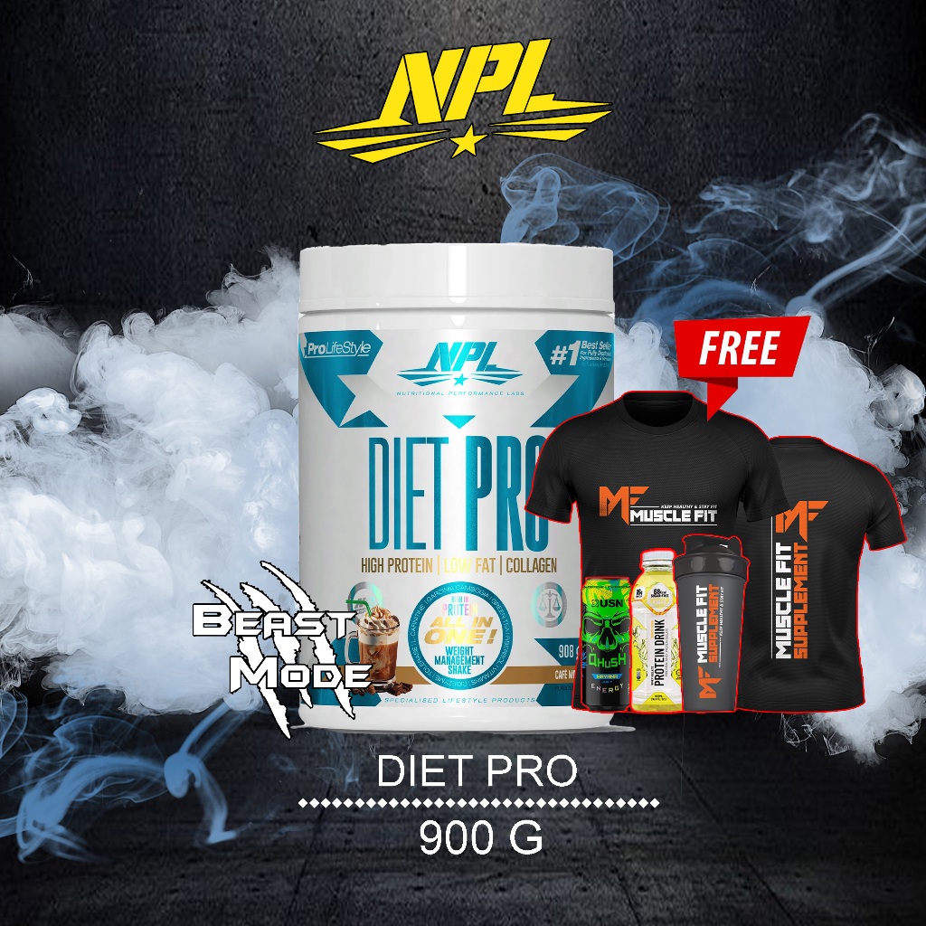 NPL Diet Pro Meal Replacement 2 lbs/908 g | Shopee Malaysia