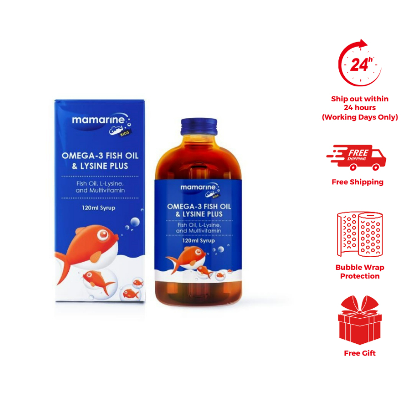 [TAMBAH SELERA; TENAGA] [BUDAK] Holistica Mamarine Omega-3 Fish Oil ...